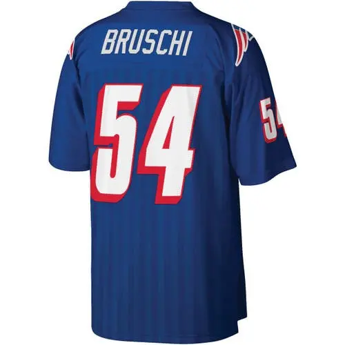 Mitchell & Ness Tedy Bruschi New England Patriots Legacy Replica Jersey - Royal