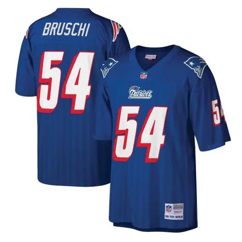 Mitchell & Ness Tedy Bruschi New England Patriots Legacy Replica Jersey - Royal