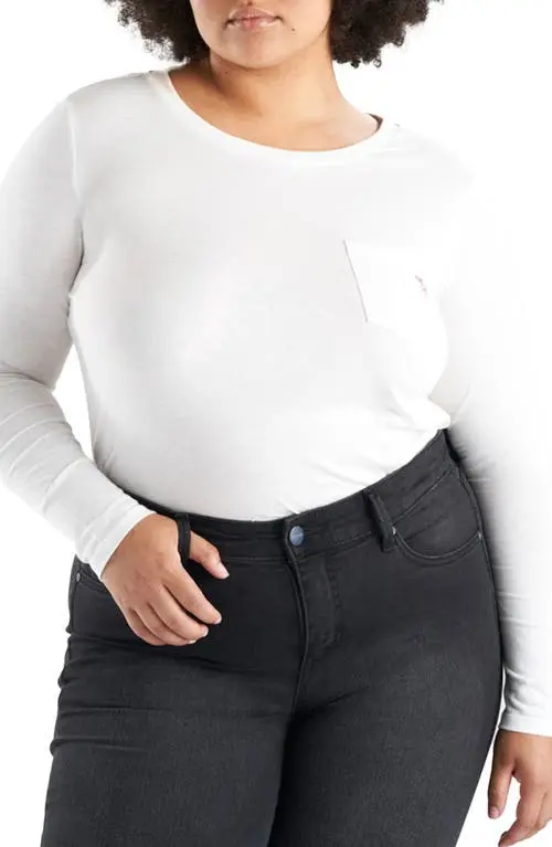SLINK JEANS Crewneck T-shirt - White
