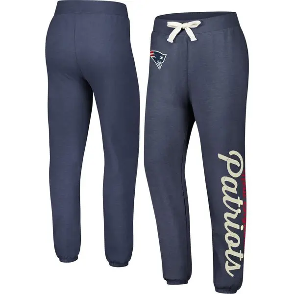 G-III 4HER BY CARL BANKS New England Patriots Scrimmage Fleece Pants - Navy