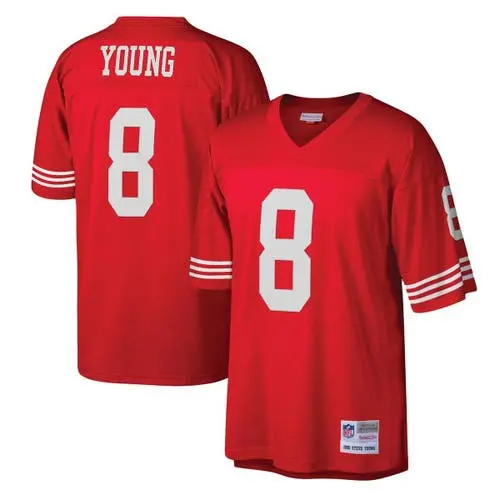 Mitchell & Ness Steve Young San Francisco 49ers Legacy Replica Jersey - Scarlet