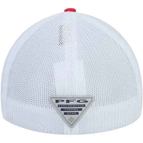 Columbia Scarlet Nebraska Huskers Collegiate Pfg Flex Hat