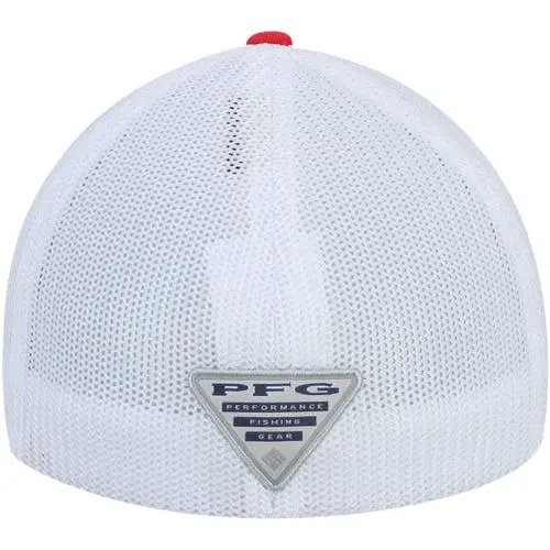 Columbia Scarlet Nebraska Huskers Collegiate Pfg Flex Hat