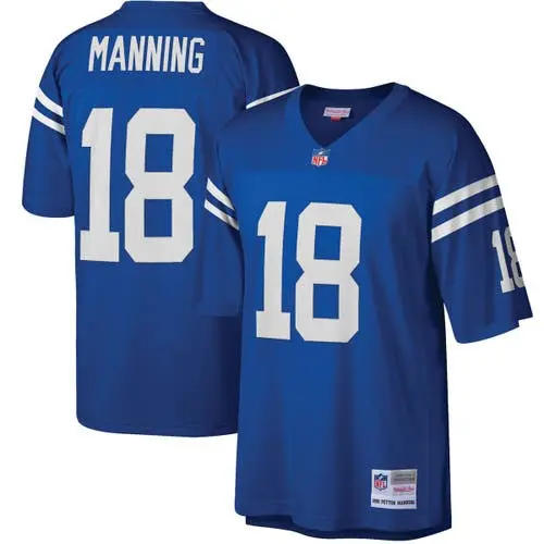 Mitchell & Ness Peyton Manning Indianapolis Colts Big & Tall 1998 Retired Player Replica Jersey