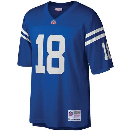 Mitchell & Ness Peyton Manning Indianapolis Colts Big & Tall 1998 Retired Player Replica Jersey
