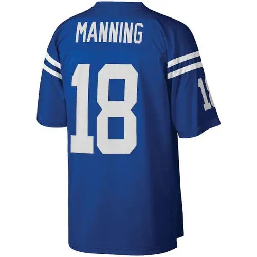 Mitchell & Ness Peyton Manning Indianapolis Colts Big & Tall 1998 Retired Player Replica Jersey