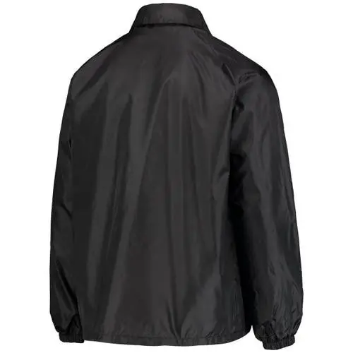 DUNBROOKE Cleveland Browns Coaches Classic Raglan Full-snap Windbreaker Jacket