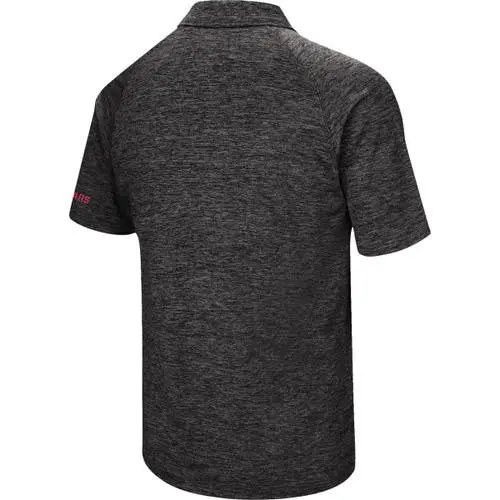 COLOSSEUM Black Washington State Cougars Down Swing Polo