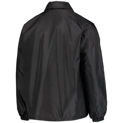 DUNBROOKE Minnesota Vikings Coaches Classic Raglan Full-snap Windbreaker Jacket