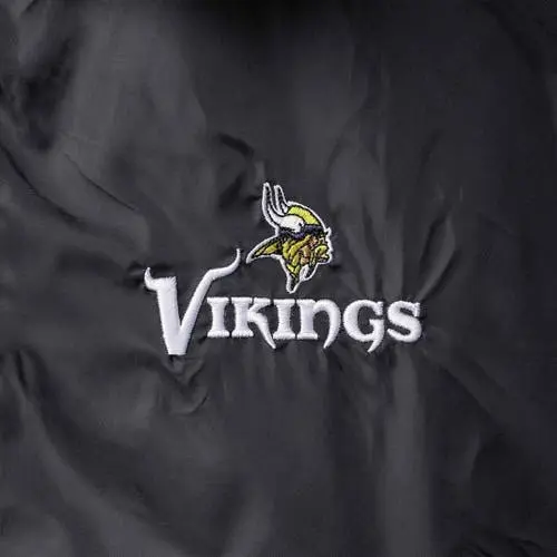 DUNBROOKE Minnesota Vikings Coaches Classic Raglan Full-snap Windbreaker Jacket
