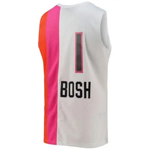 Mitchell & Ness Chris Bosh Miami Heat 2001/02 Hardwood Classics Swingman Jersey