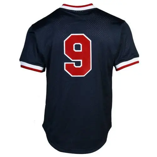 Mitchell & Ness Ted Williams Boston Red Sox 1990 Authentic Cooperstown Collection Batting Practice Jersey - Navy