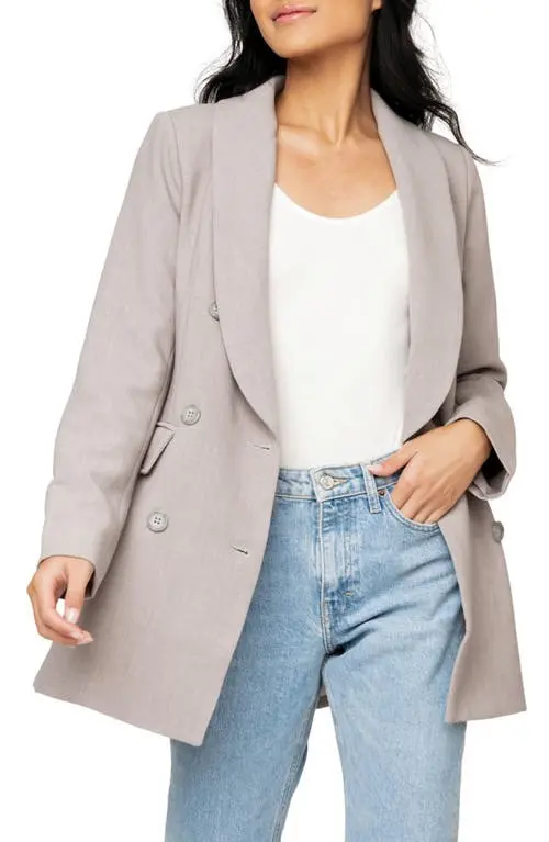GIBSONLOOK Double-breasted Blazer - Heather Grey