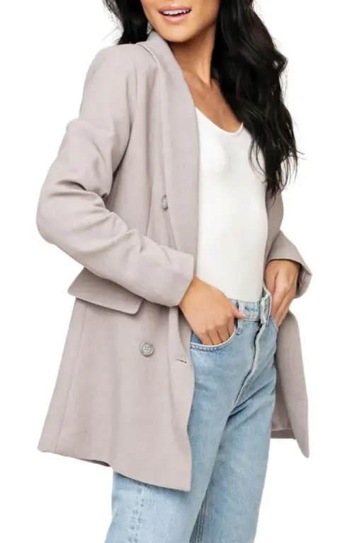 GIBSONLOOK Double-breasted Blazer - Heather Grey