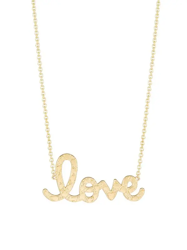SYDNEY EVAN 14k "love" Pendant Necklace - One-color