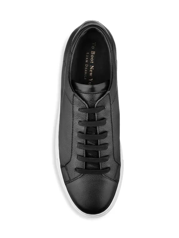 To Boot New York Castle Leather Low-top Sneakers