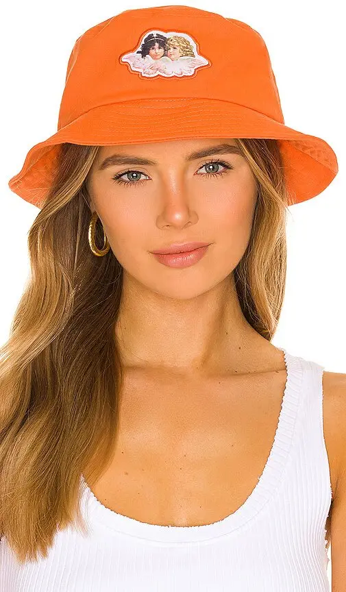 Fiorucci Angel Patch Bucket Hat