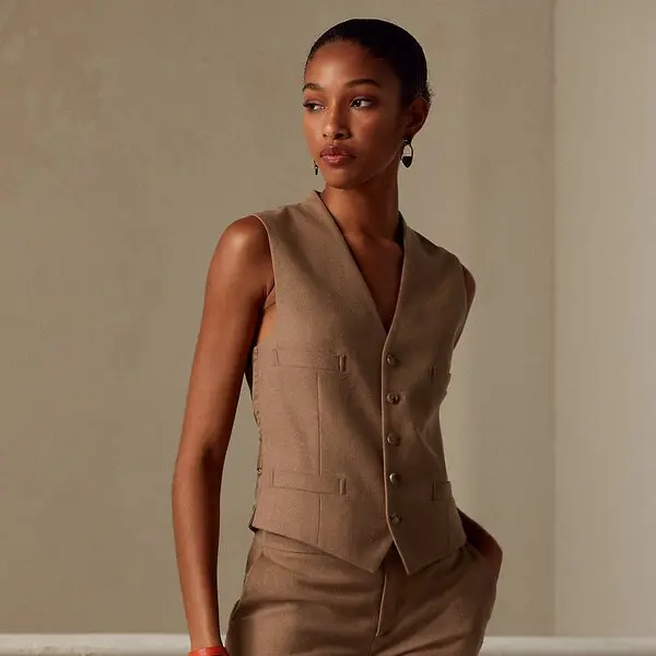 Ralph Lauren Jaiden Stretch--hair Vest