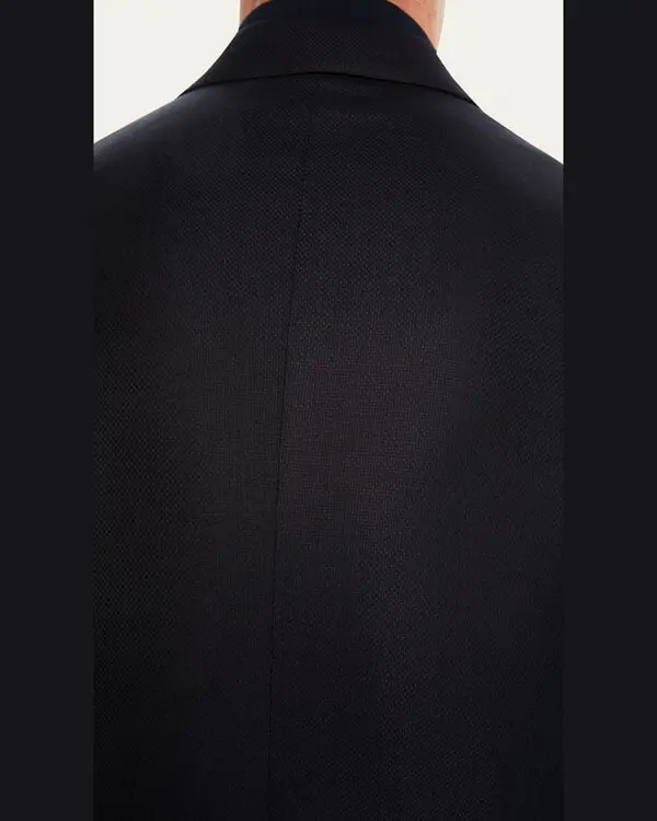 Zegna Solid Trofeo Wool Regular-fit Blazer Jacket