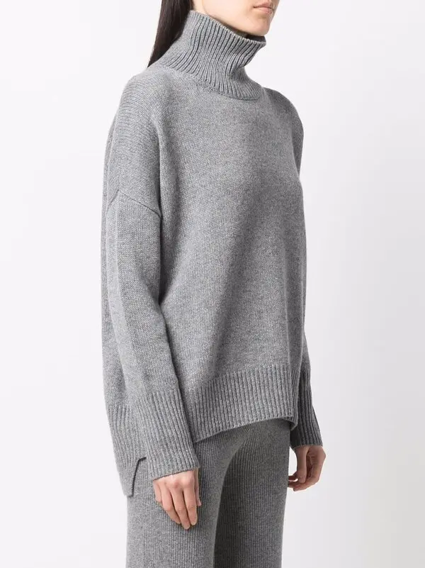 LISA YANG Heidi Knitted Roll-neck Jumper