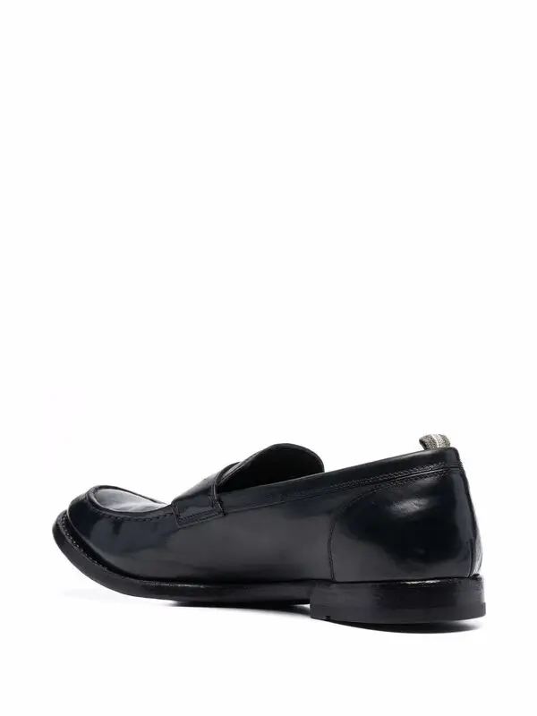Officine Creative Anatomia Leather Penny Loafers