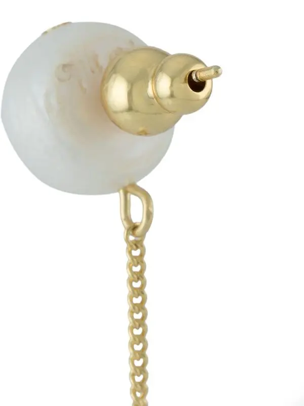Cult Gaia Atum Pearl Drop Earrings - White
