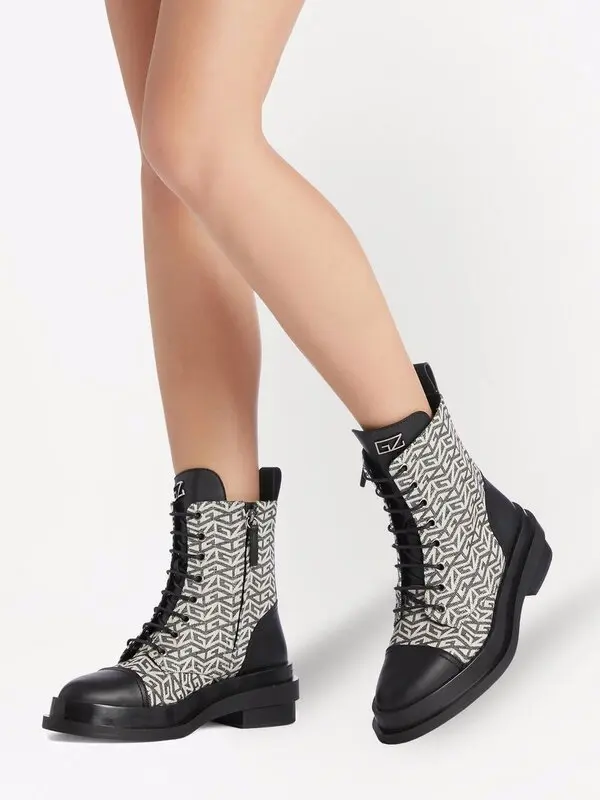 GIUSEPPE ZANOTTI Malick Monogram Boots