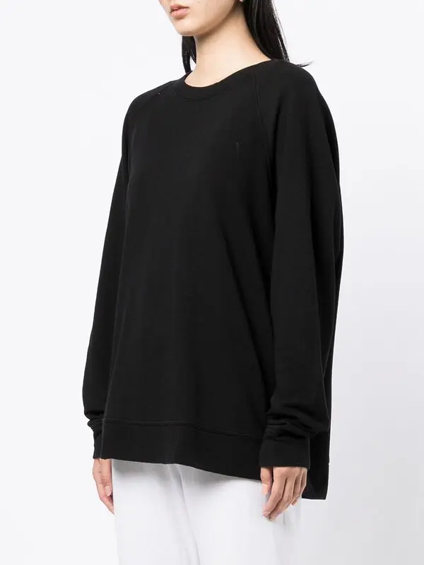 JAMES PERSE Loose-fit Terry Sweatshirt - Black
