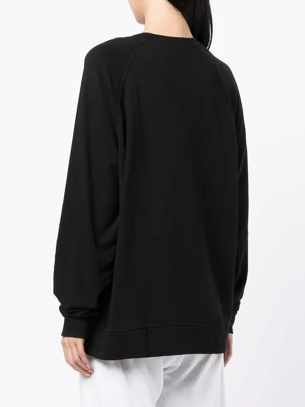 JAMES PERSE Loose-fit Terry Sweatshirt - Black
