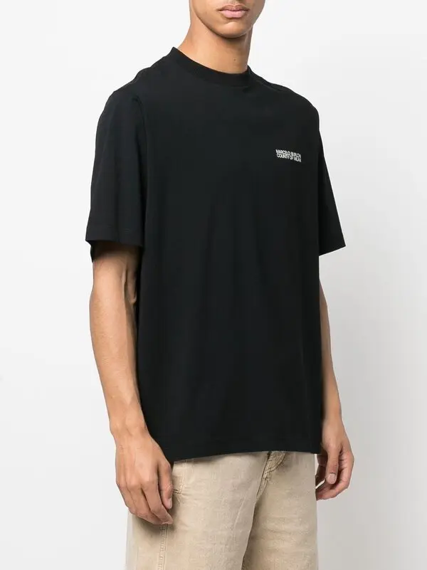 MARCELO BURLON COUNTY OF MILAN Tempera Cross-print T-shirt
