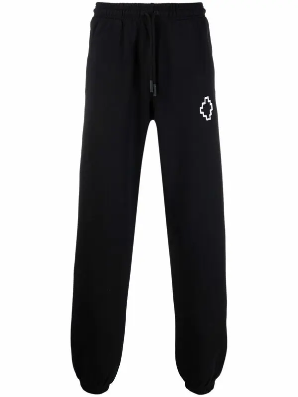 COUNTY OF MILAN Tempera Cross Track Pants - Black