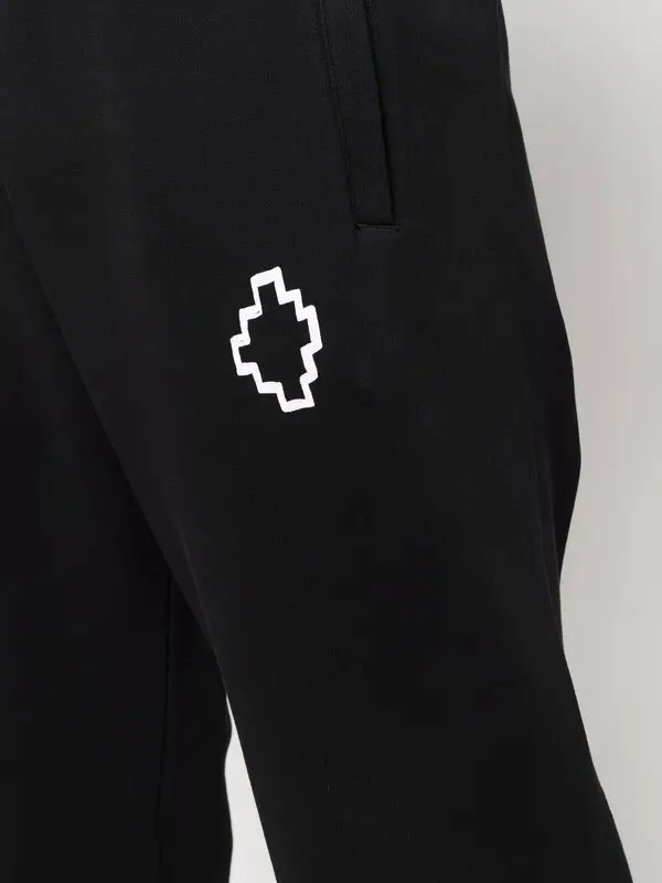 COUNTY OF MILAN Tempera Cross Track Pants - Black