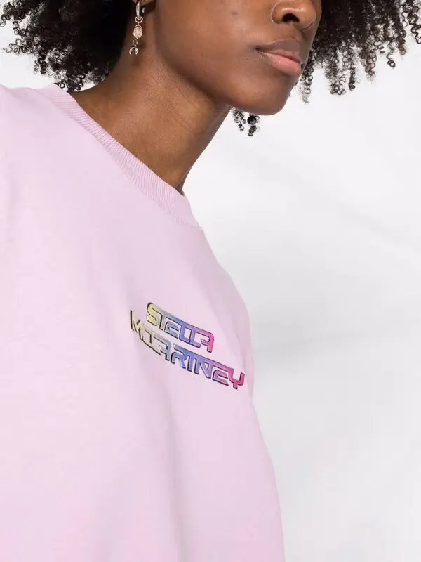 Stella McCartney Logo-print Sweatshirt - Pink