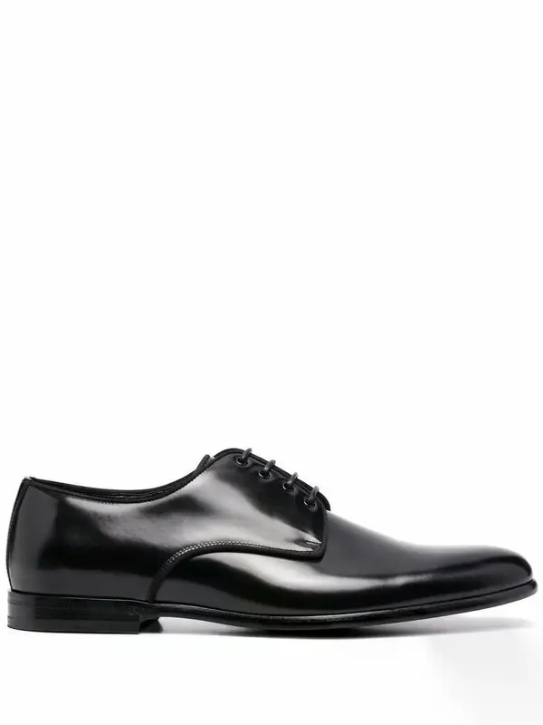 Dolce & Gabbana Raffaello Lace-up Derby Shoes - Black