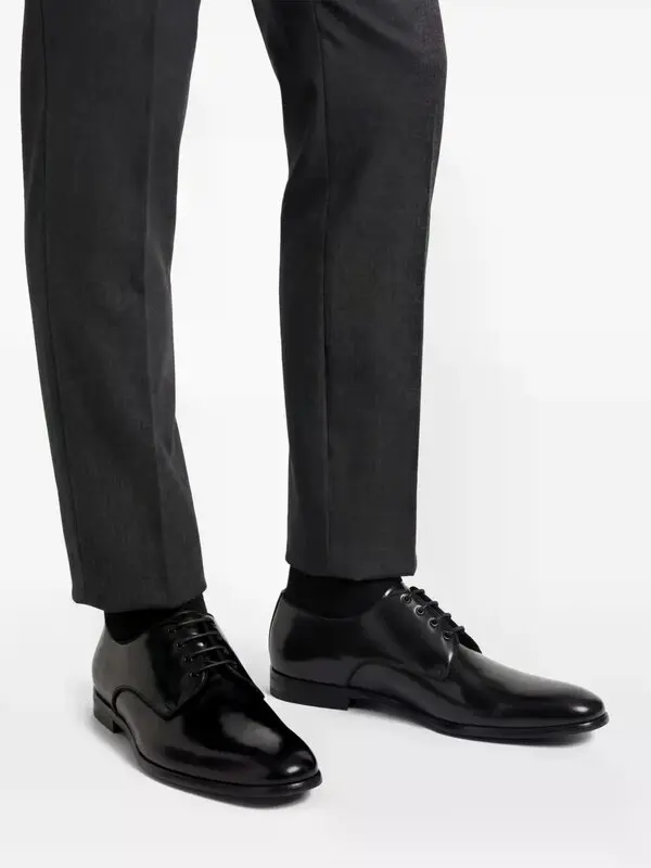 Dolce & Gabbana Raffaello Lace-up Derby Shoes - Black