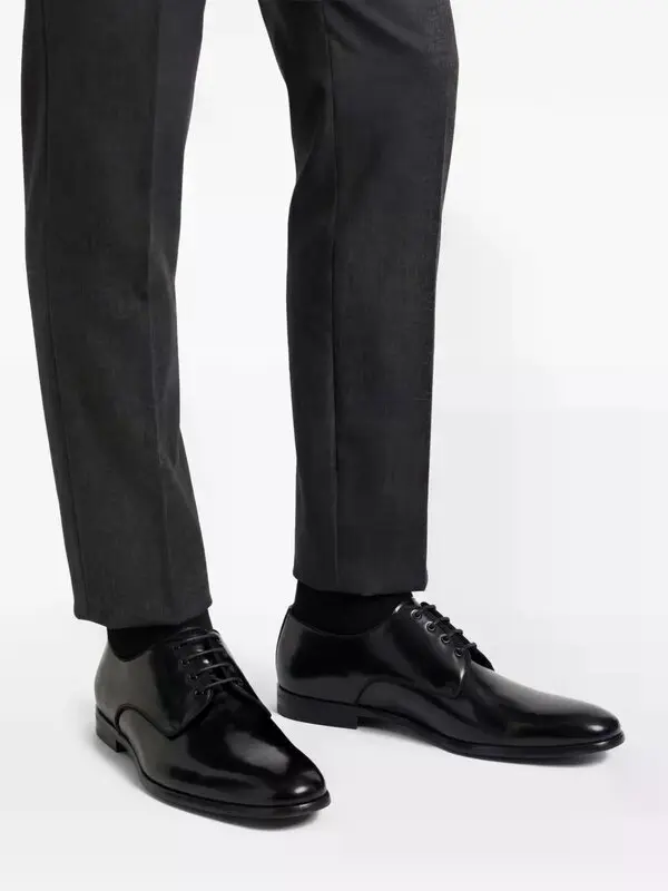 Dolce & Gabbana Raffaello Lace-up Derby Shoes - Black