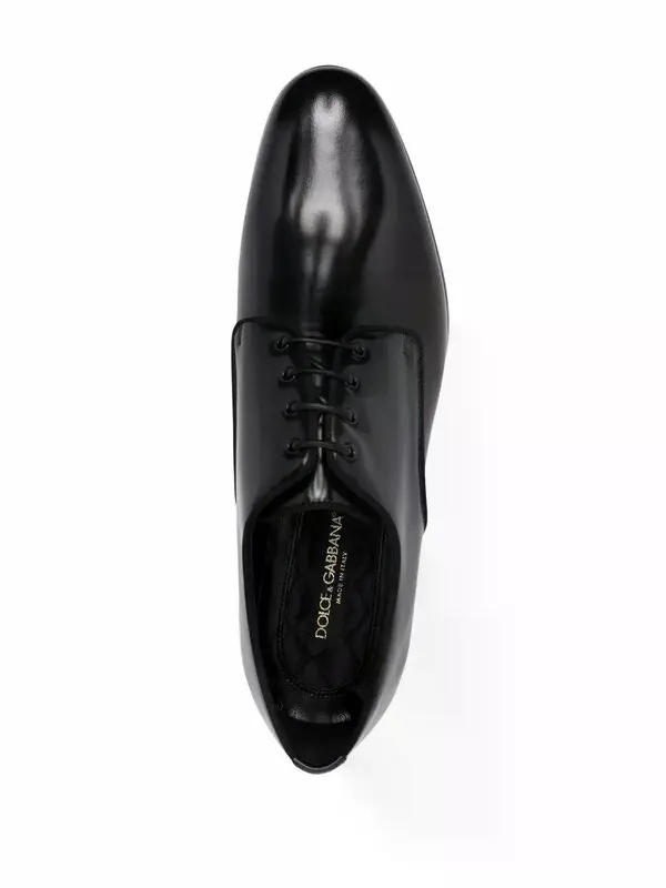 Dolce & Gabbana Raffaello Lace-up Derby Shoes - Black