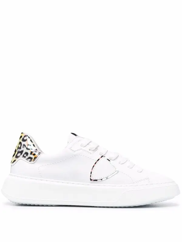 Philippe Model Temple Veau Animalier Sneakers
