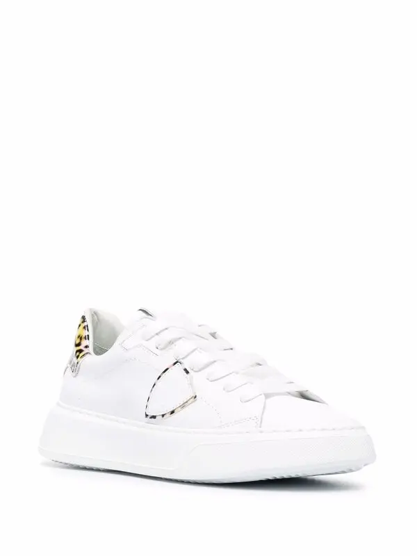Philippe Model Temple Veau Animalier Sneakers