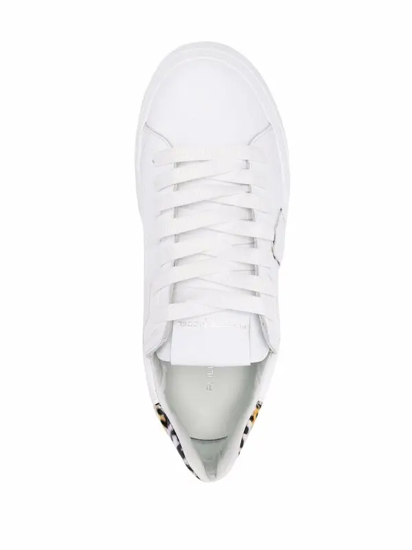 Philippe Model Temple Veau Animalier Sneakers