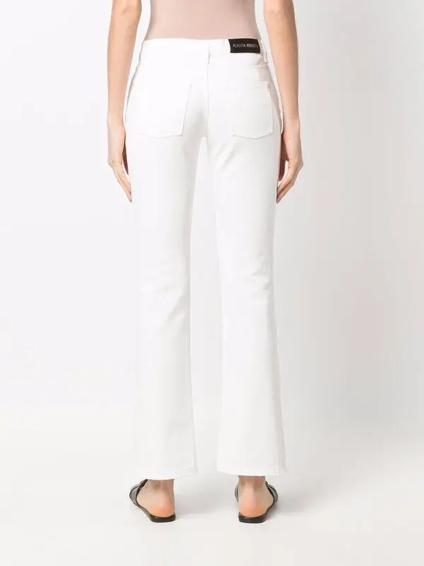 Alberta Ferretti Slim Fit Trousers