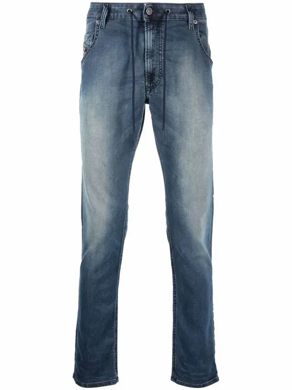 DIESEL Krooley Drawstring Tapered Jeans
