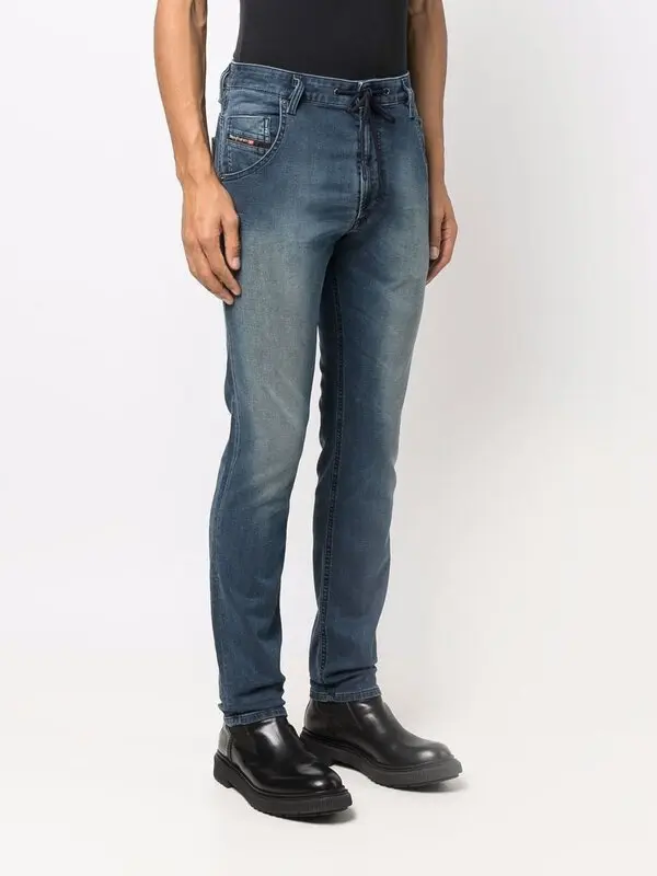 DIESEL Krooley Drawstring Tapered Jeans