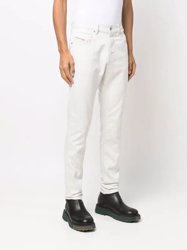 DIESEL® Slim-cut Lyocell-cotton Blend Jeans - Grey