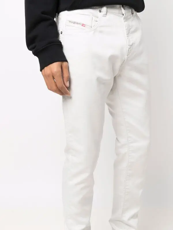 DIESEL® Slim-cut Lyocell-cotton Blend Jeans - Grey