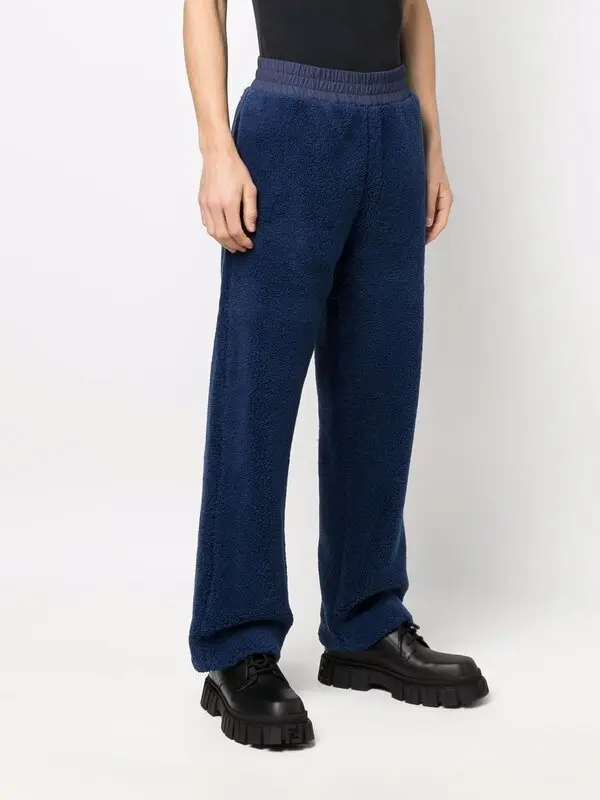Fendi Fleece Straight-leg Track Pants