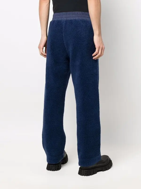 Fendi Fleece Straight-leg Track Pants