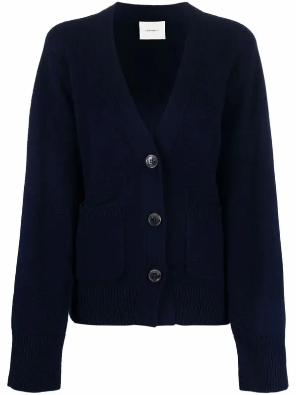 LISA YANG Danni V-neck Cardigan - Blue