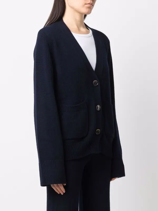 LISA YANG Danni V-neck Cardigan - Blue
