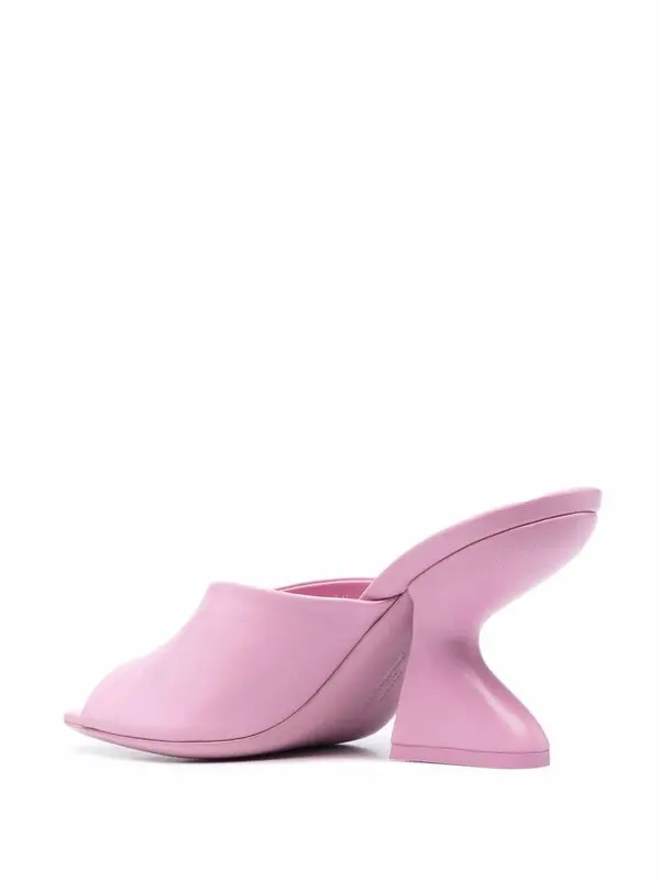 FERRAGAMO Open-toe Low Heel Sandals - Pink